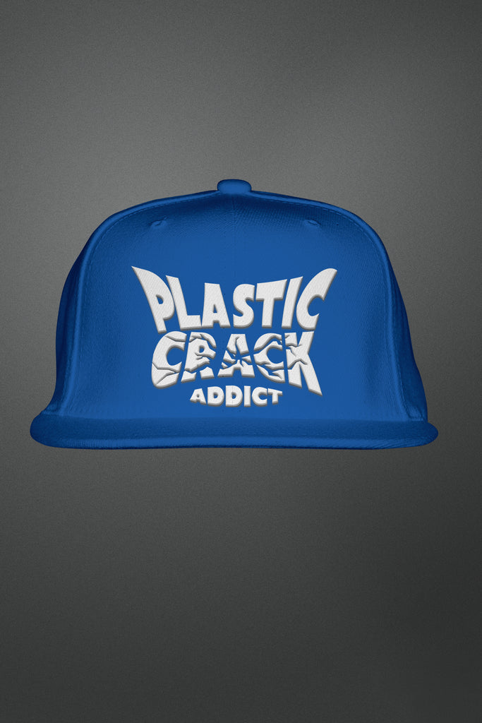 "PLASTIC CRACK ADDICT" Cap - Snapback | Sculptomo Designs – Sculptomo Toys